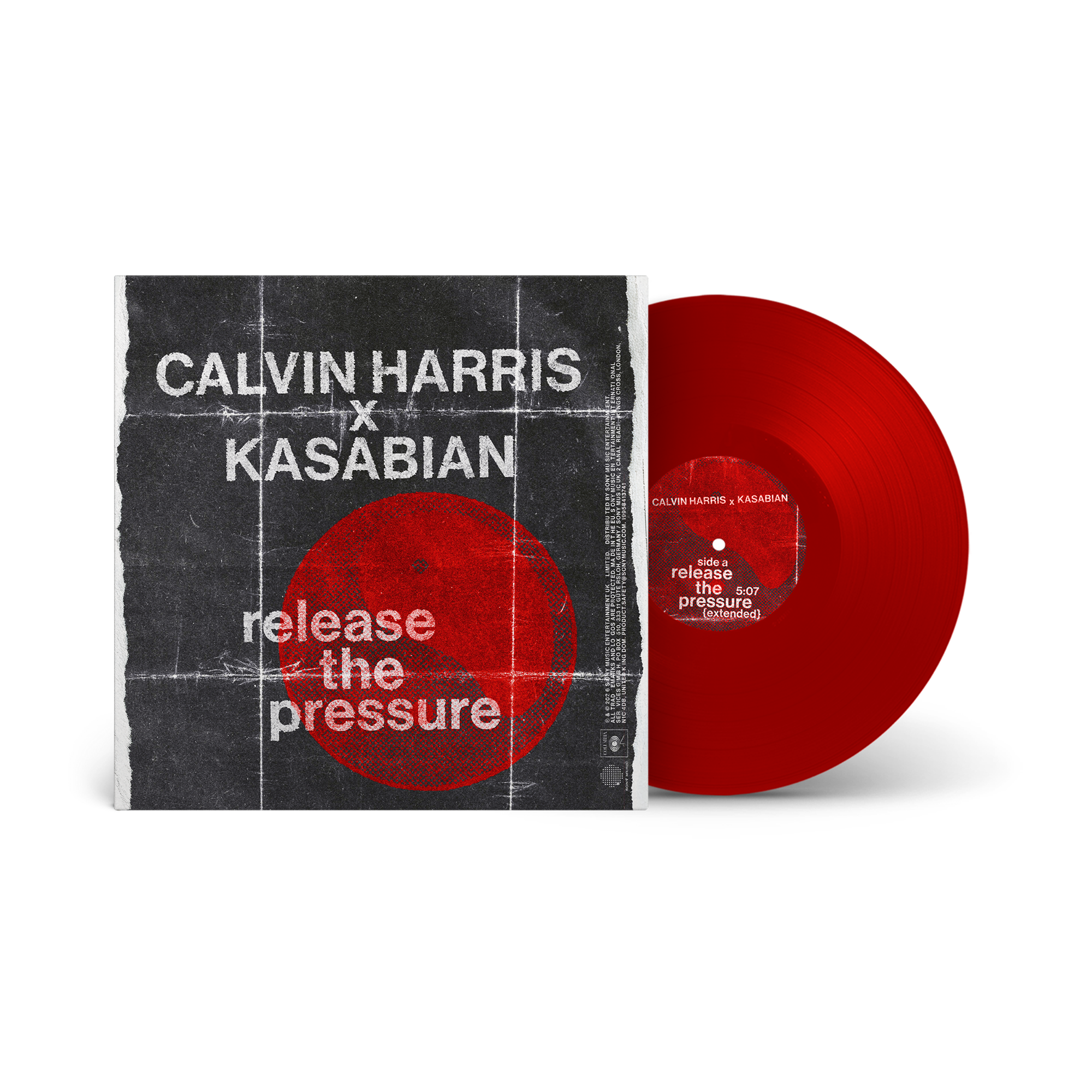 Release the Pressure | Red 12" Vinyl | Kasabian | Official Store